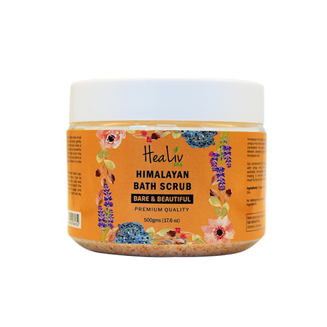 Himalayan Body Scrub (Bare & Beautiful) - Hoti Himalayan Salt